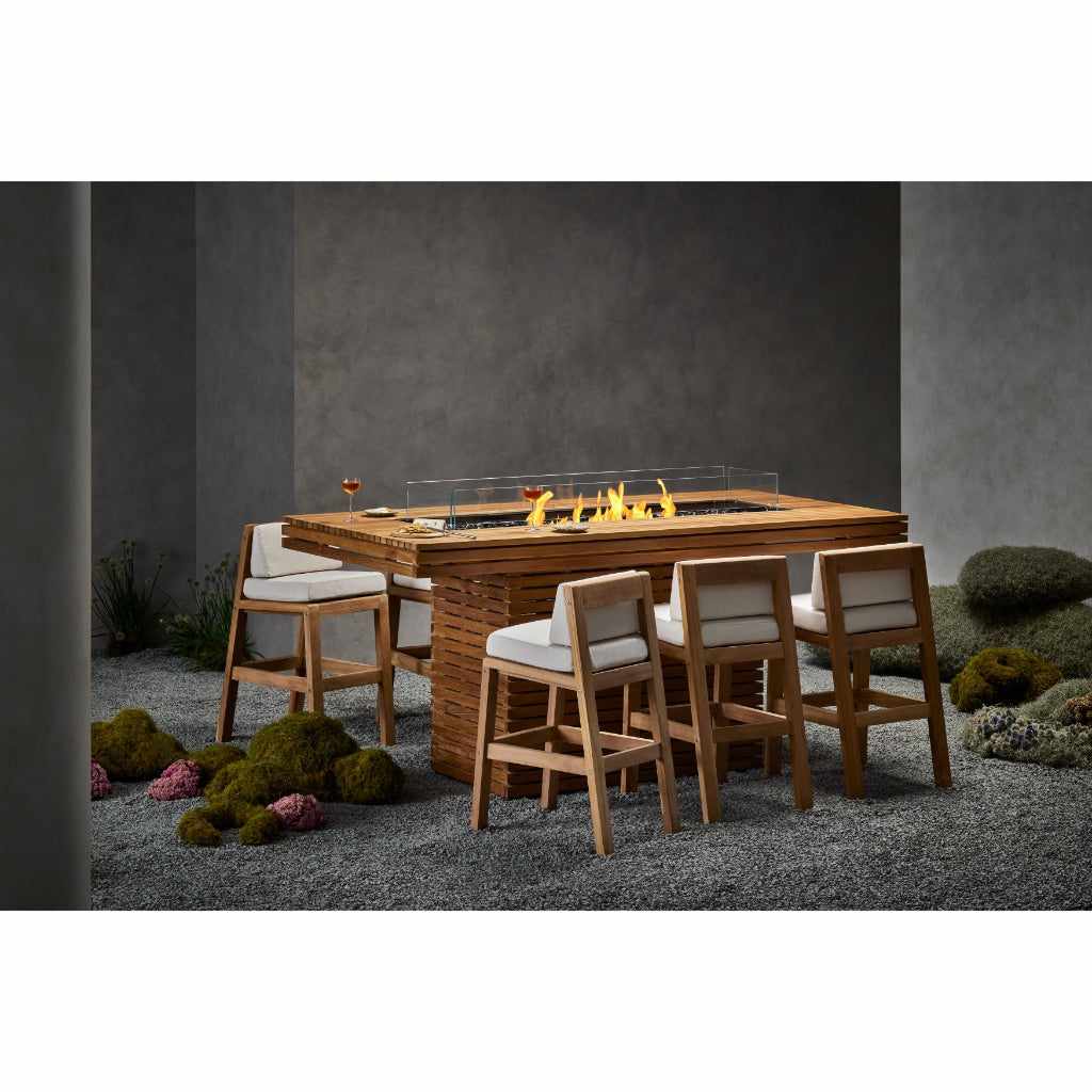 EcoSmart Fire Gin 90 (Bar) Bioethanol Fire Pit Table