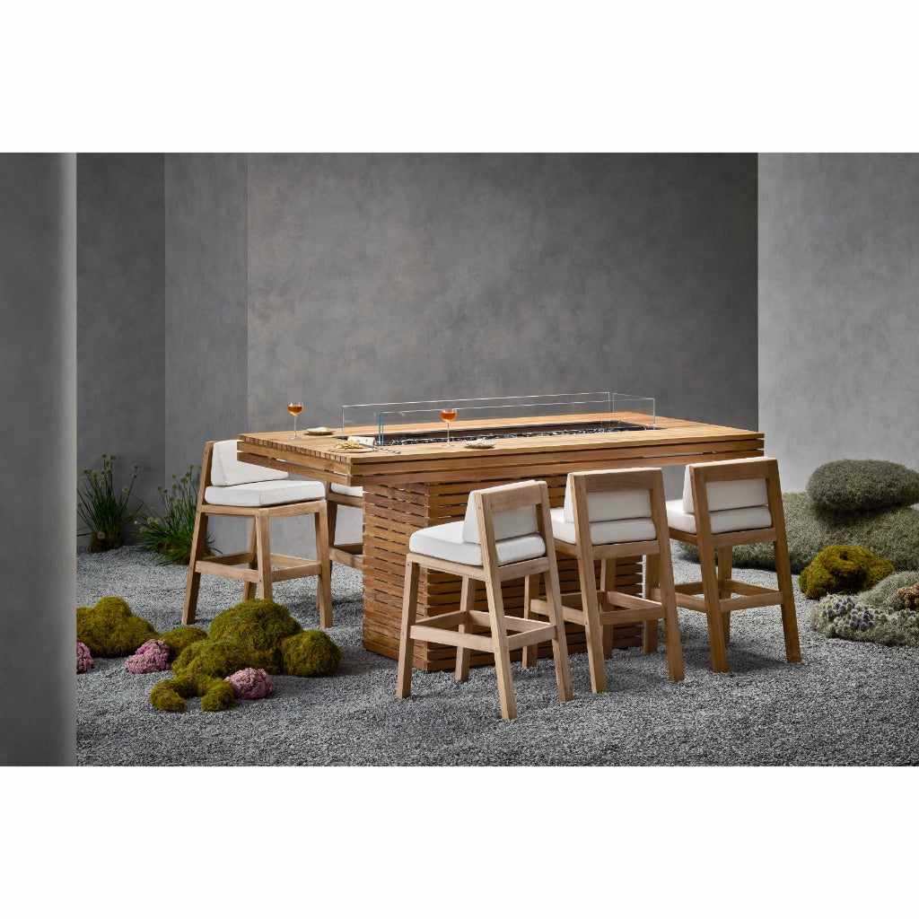 EcoSmart Fire Gin 90 (Bar) Bioethanol Fire Pit Table