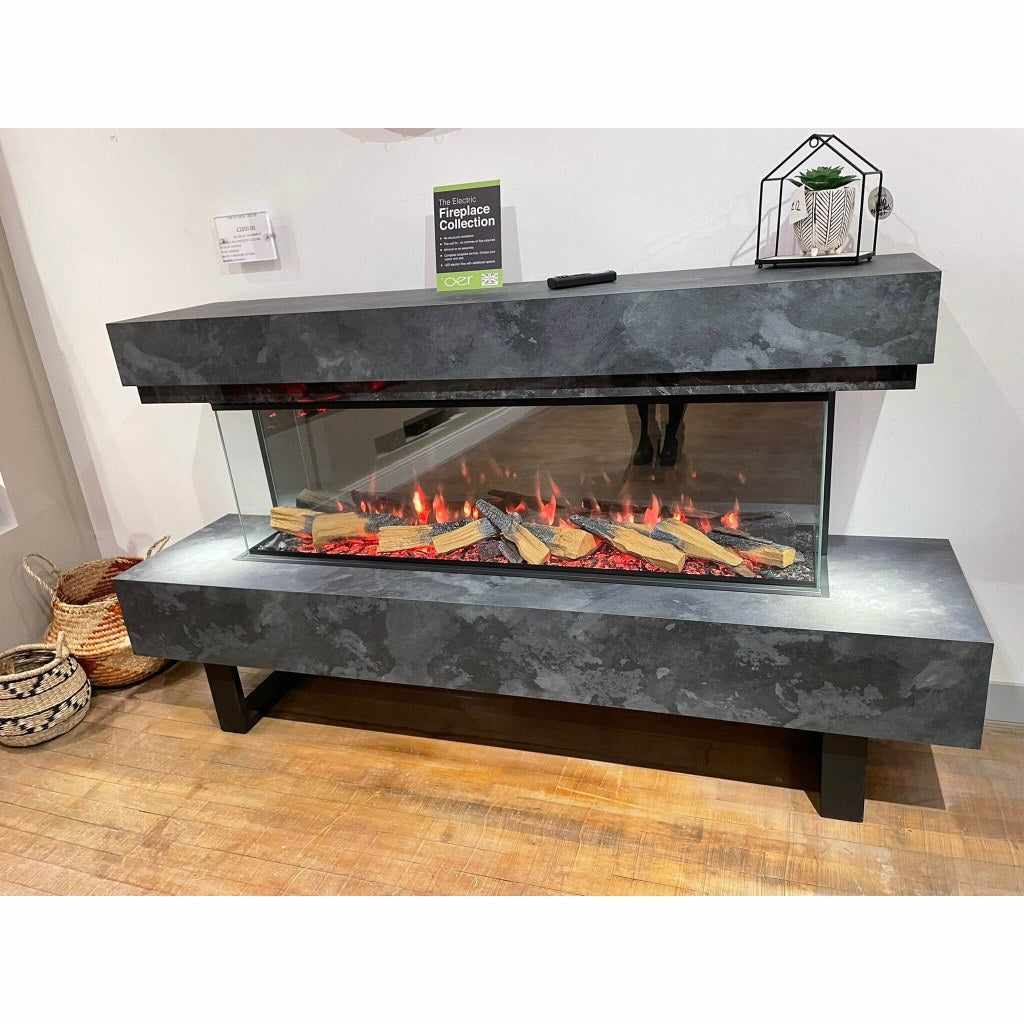 OER Apollo Electric Fireplace Suite
