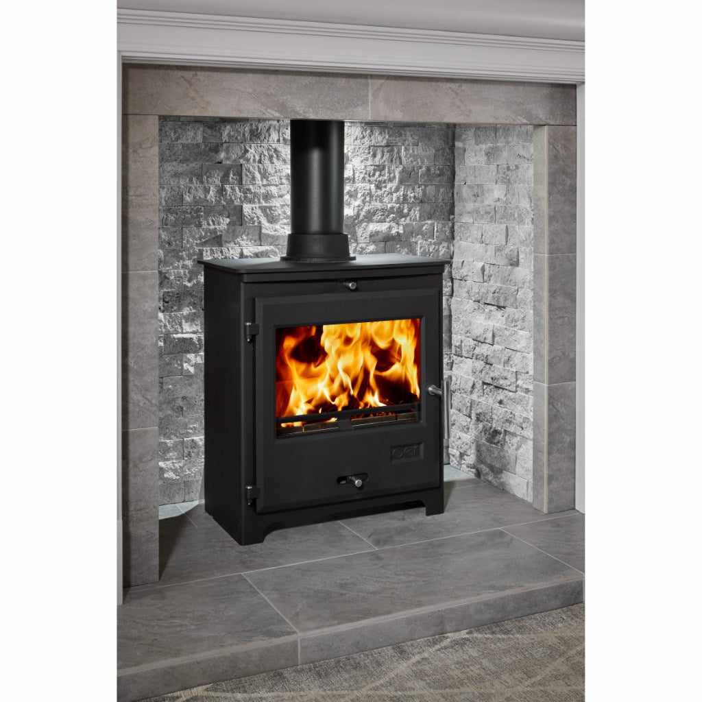 OER Fireplaces OER 8 MultiFuel 8KW Wood Burning Stove