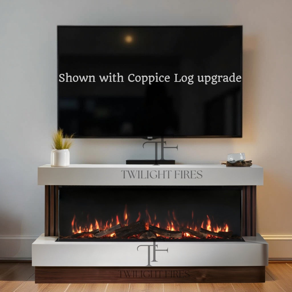 OER Milano Electric Fireplace suite