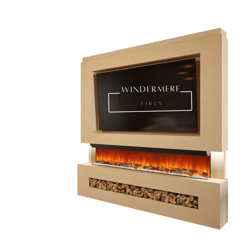 Pre Built Media Wall with Fire Package