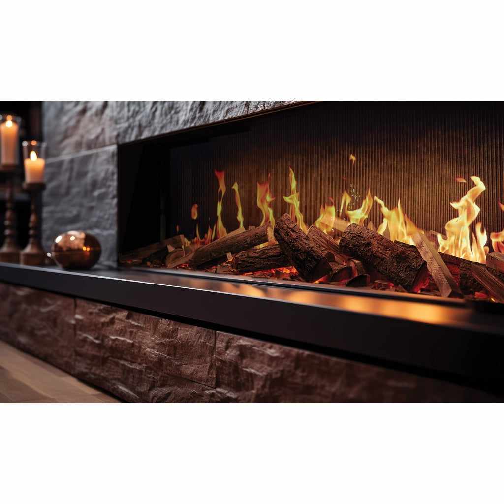 Solution Fires TrueFlame 150 3DX Panoramic Electric Fire - 1/2/3 Sided ...