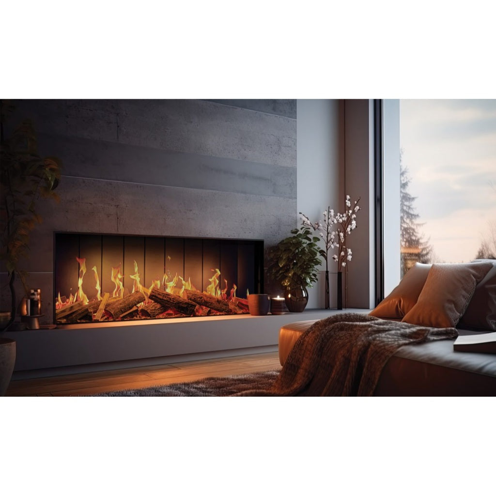 Solution Fires TrueFlame 150 3DX Panoramic Electric Fire - 1/2/3 Sided ...