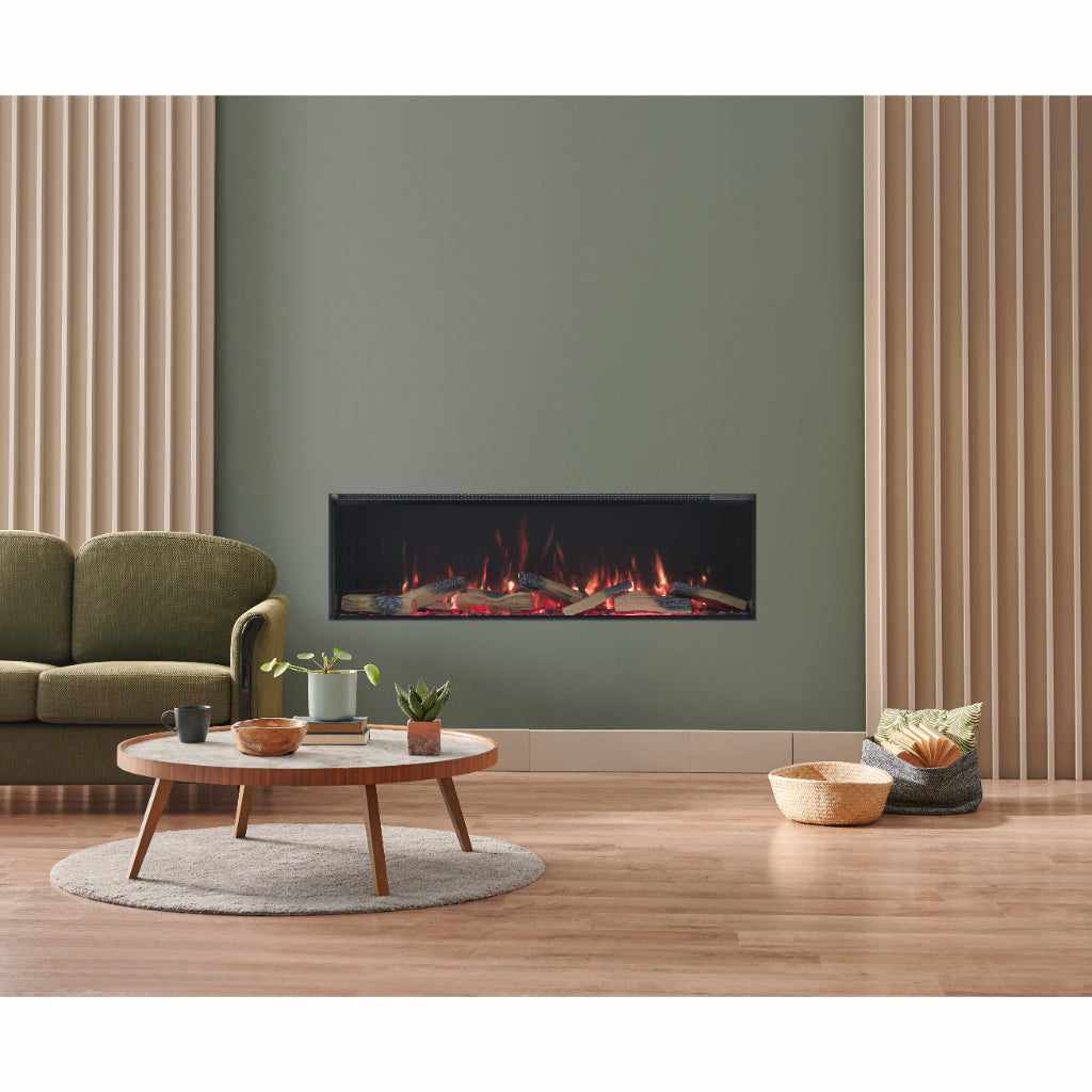 Vision Futura 1300 Built-In Media Wall Electric Fire