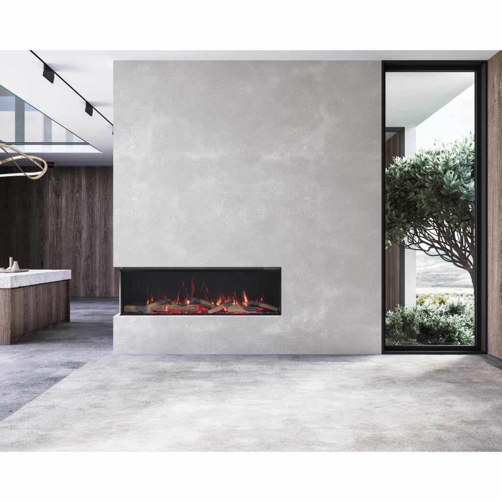 Vision Futura 1300 Built-In Media Wall Electric Fire