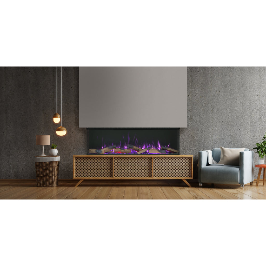 Vision Futura 1300 Built-In Media Wall Electric Fire